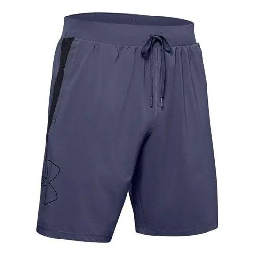 Under Armour Qualifier Speedpocket Linerless 9 Inch Shorts - Navy