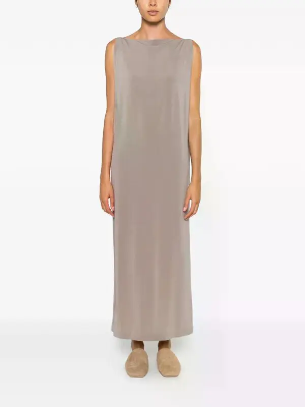 Issey Miyake Sleeveless Midi Dress