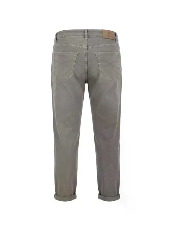 Brunello Cucinelli Five-pocket Jeans - Grey