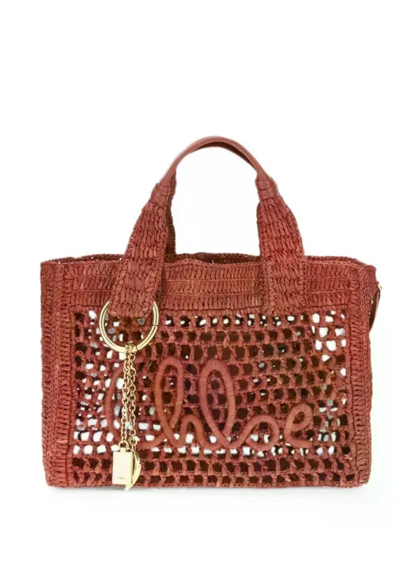 Chloé Summer Banana Tote Bag - Brown