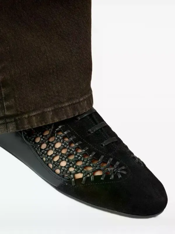 Hereu Woven Suede Sneakers
