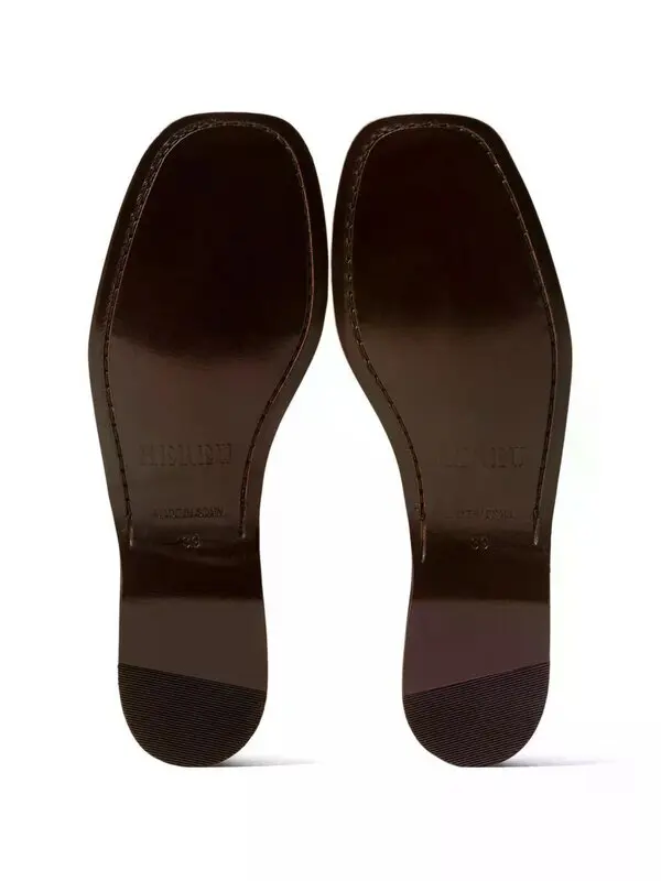 Hereu Braided Seam Slingback Sandals