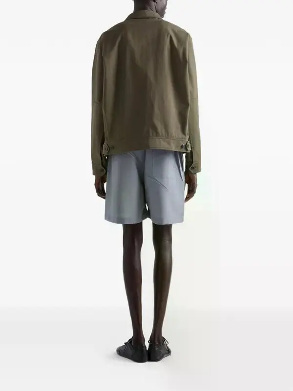 Prada Mohair Wool Bermuda Shorts