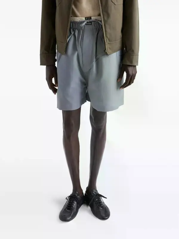 Prada Mohair Wool Bermuda Shorts