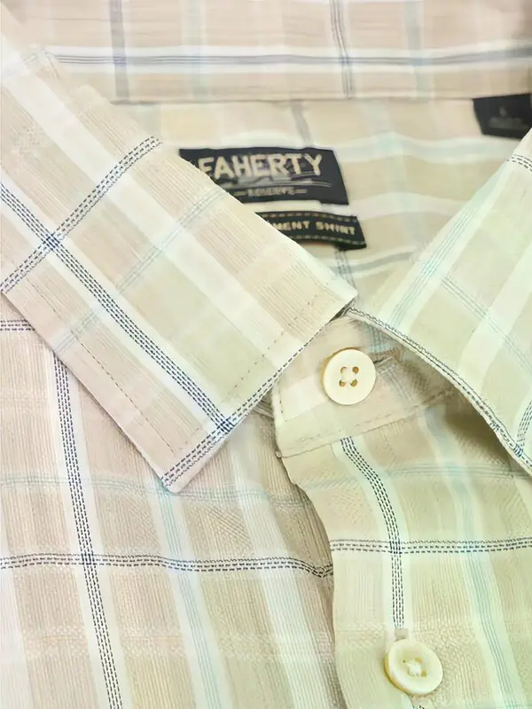 Faherty Brand Movement Check-print Shirt