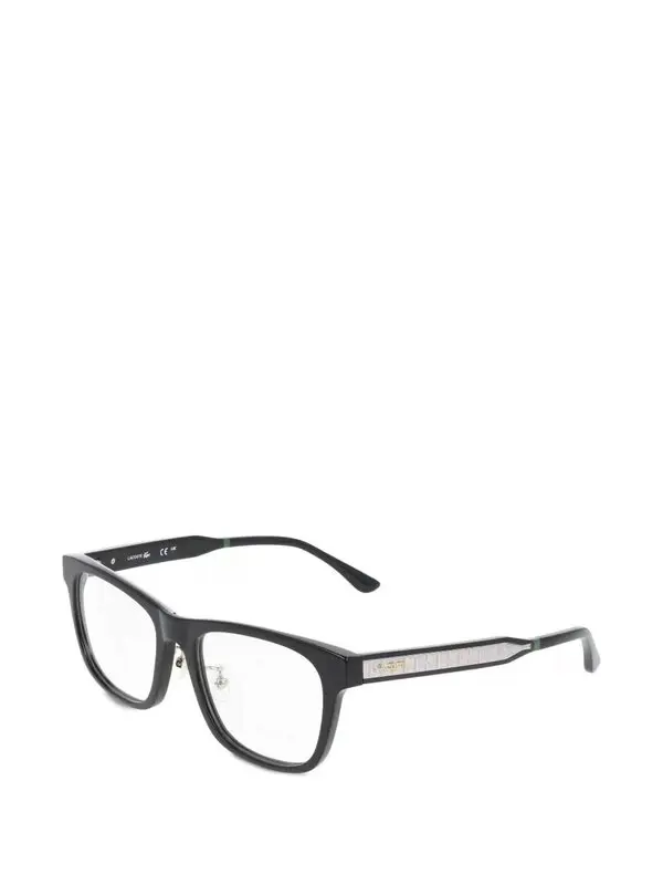 Lacoste Monogram-patterned Square-frame Glasses