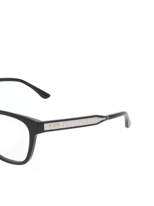 Lacoste Monogram-patterned Square-frame Glasses