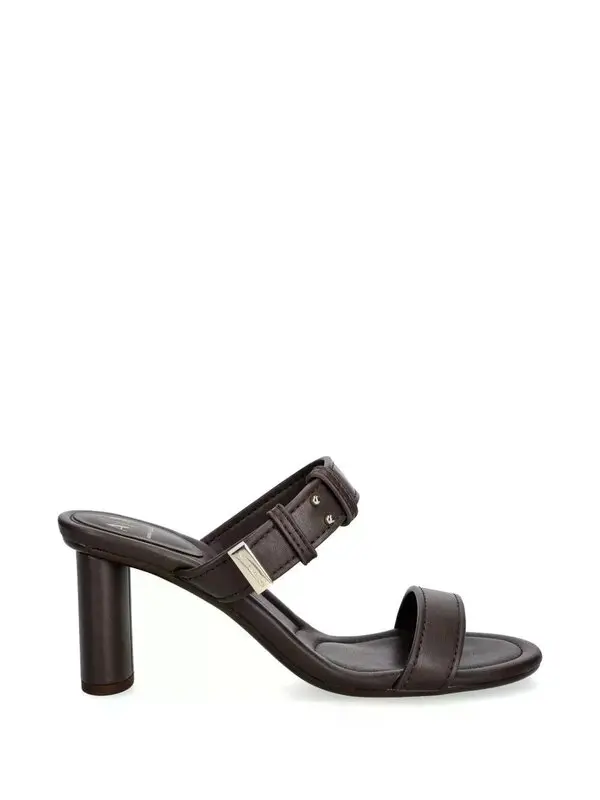 Armani Exchange Block Heel Sandals