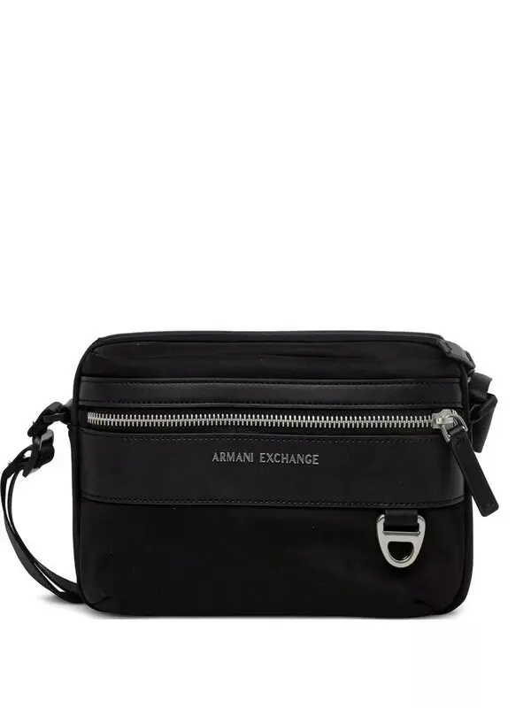 Armani Exchange Logo Plaque Messenger Bag