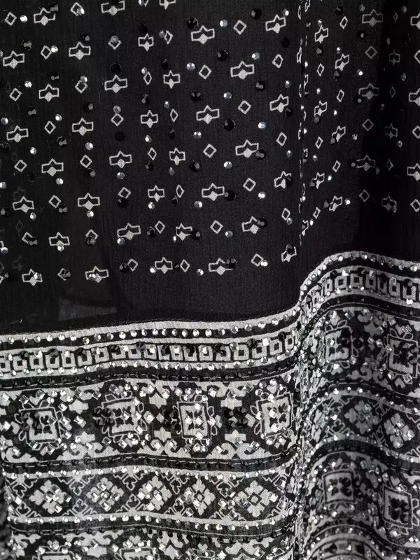Ermanno Scervino Bandana-print Crystal-embellished Shorts