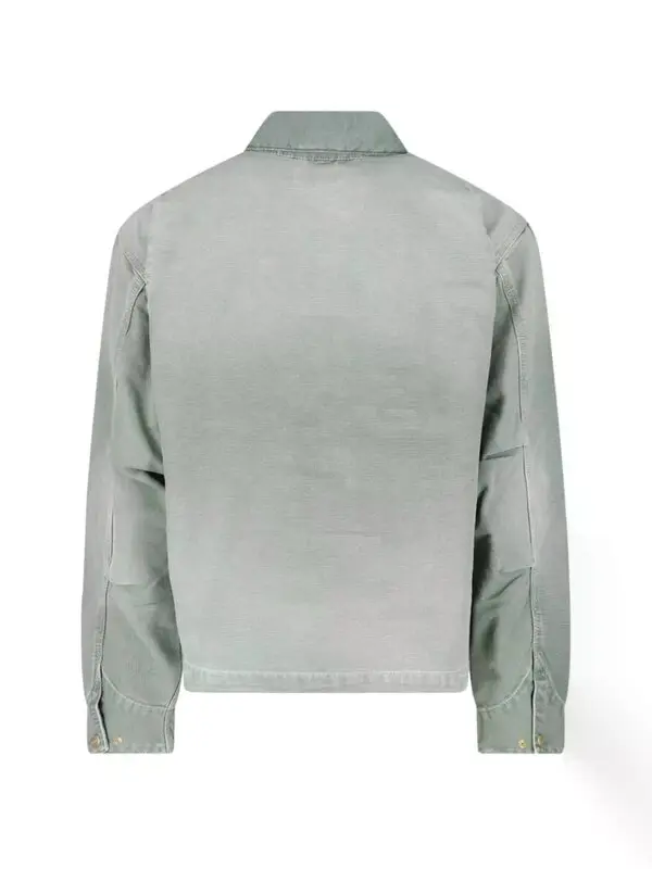 Carhartt Work In Progress Arcane Zip-up Denim Jacket - Green