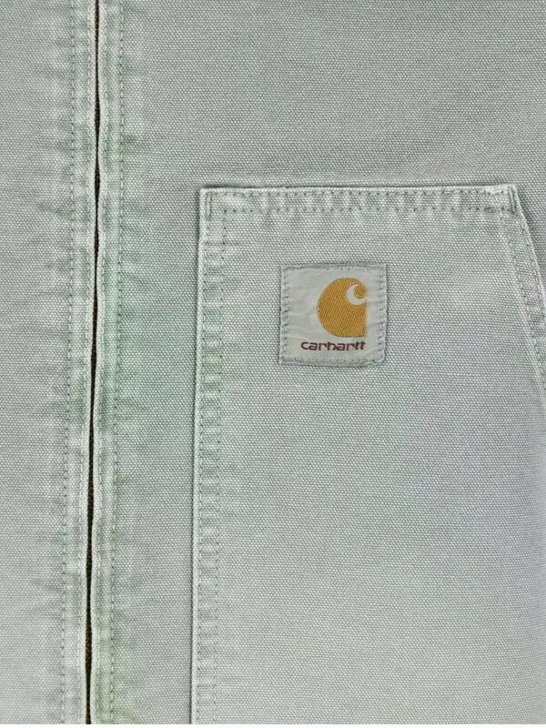Carhartt Work In Progress Arcane Zip-up Denim Jacket - Green