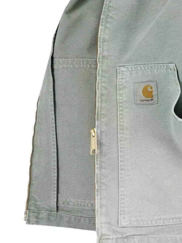 Carhartt Work In Progress Arcane Zip-up Denim Jacket - Green