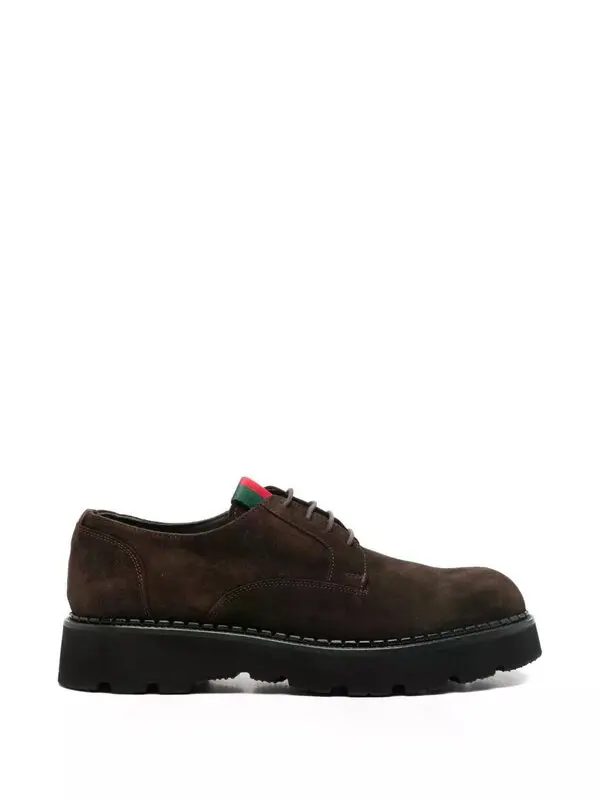 JOHN HARRISON Suede Derby Shoes