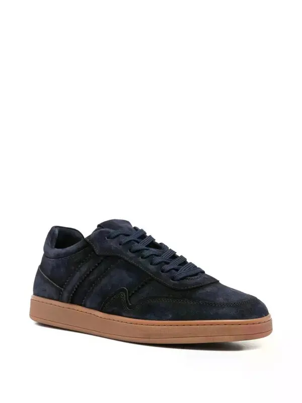 JOHN HARRISON Suede Panelled Sneakers