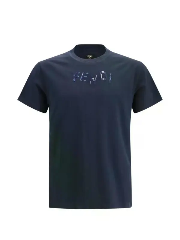 Fendi Embroidered T-shirt