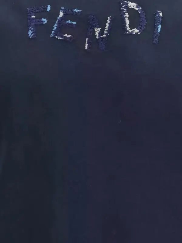 Fendi Embroidered T-shirt