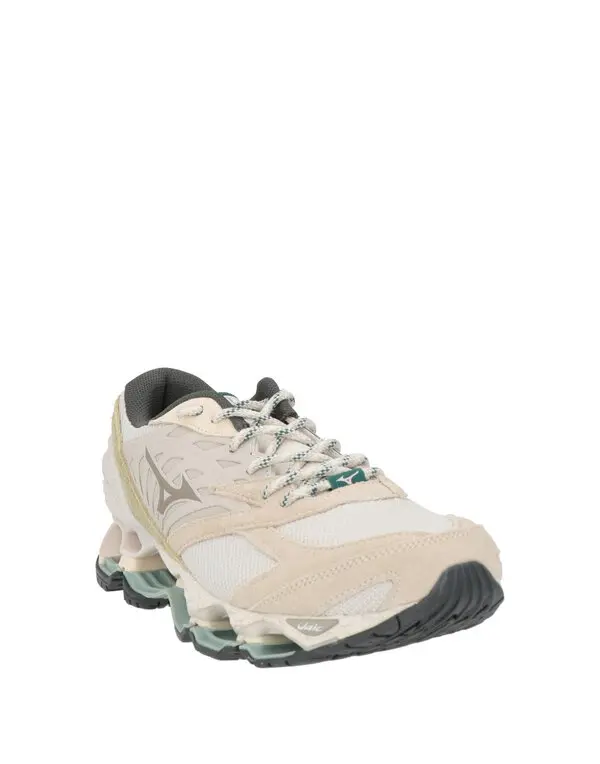 Mizuno Light Leather & Textile Fiber Low-top Sneakers - Grey