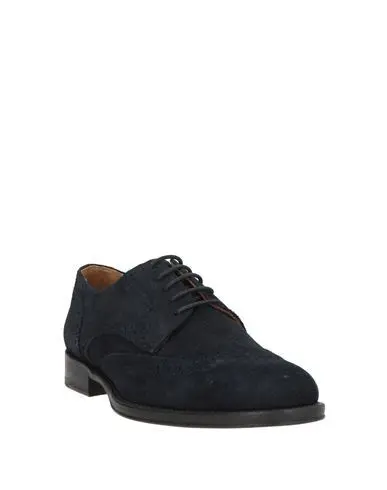 TESTONI Midnight Calfskin Lace-up Derby Shoes