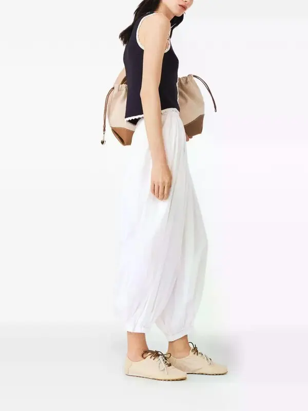 Maje Crochet-knit Cropped Vest