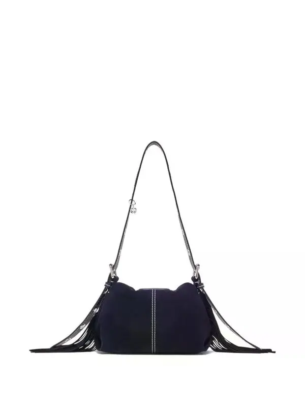 Maje Mini Miss M Fringe Detail Tote Bag