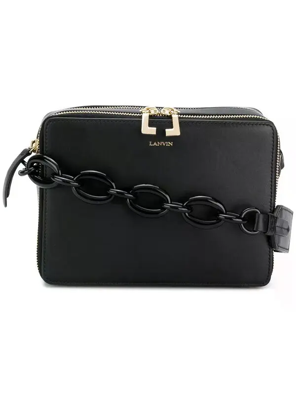 LANVIN Toffee Cross Body Bag - Black