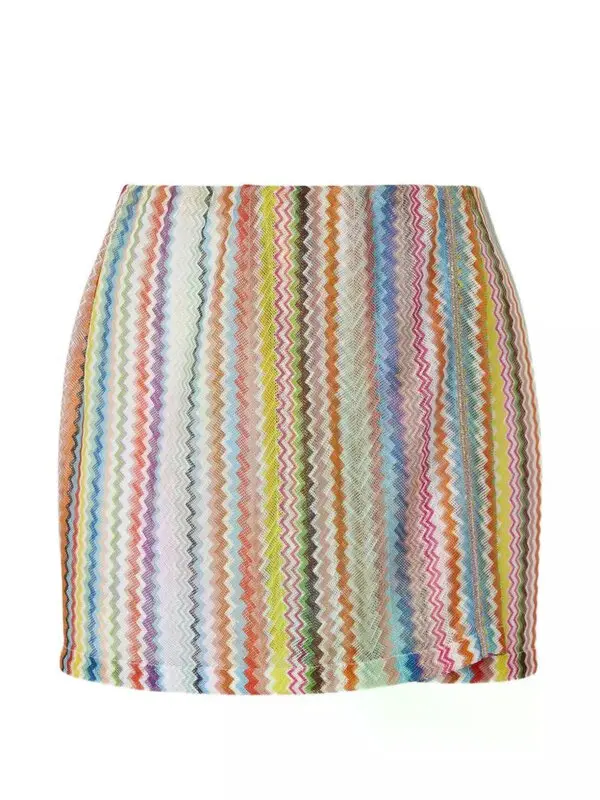 Missoni Zigzag-knit Mini Skirt