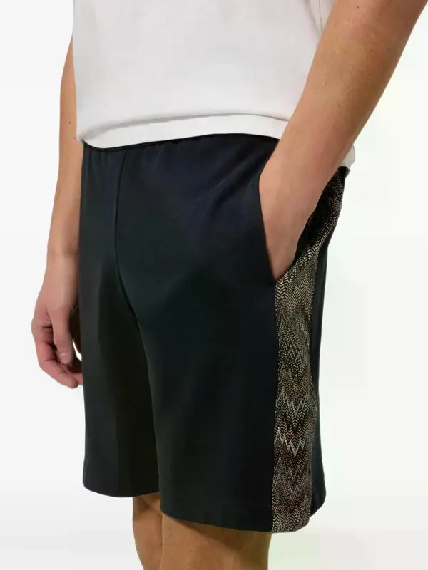 Missoni Zigzag-insert Track Shorts