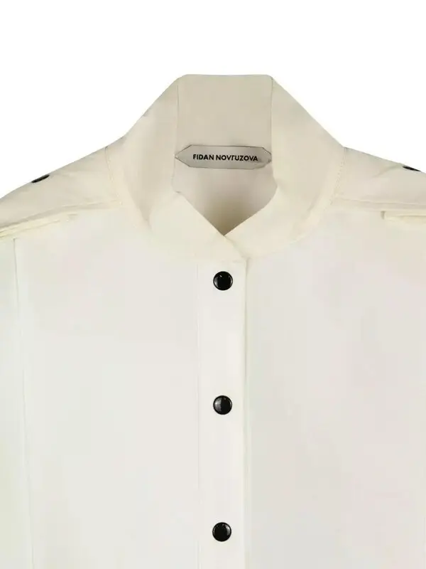 FIDAN NOVRUZOVA Penelope Shoulder-pad Shirt