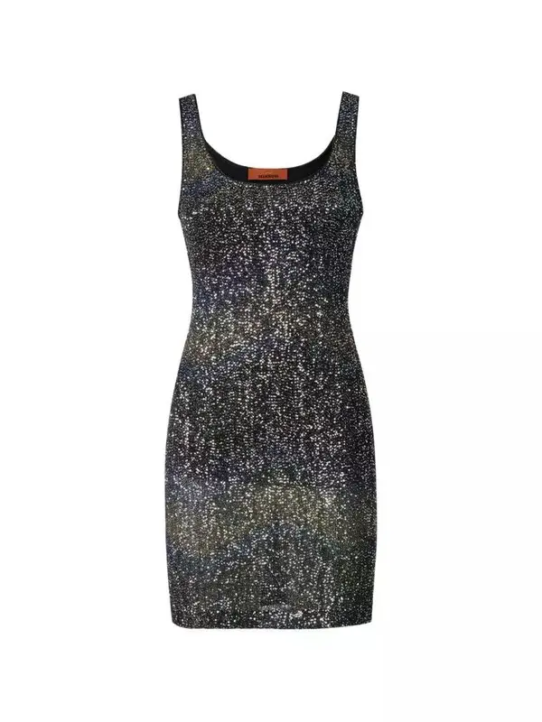 Missoni Sequin-embellished Zig-zag Mini Dress