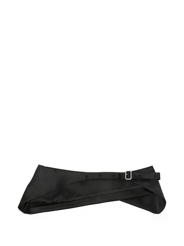 Victoria Beckham Basque Detail Belt - Black
