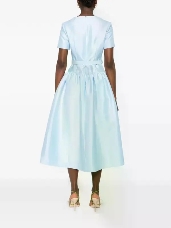 SELF-PORTRAIT Double-breasted Midi Dress