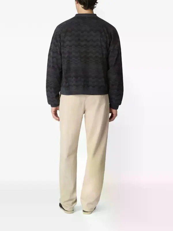 Missoni Zigzag Pattern Bomber Jacket