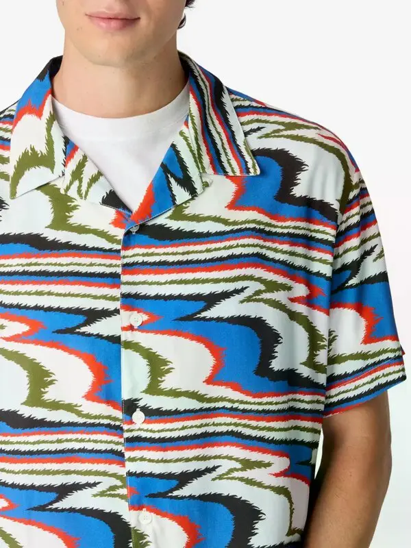 Missoni Abstract-print Short-sleeve Shirt