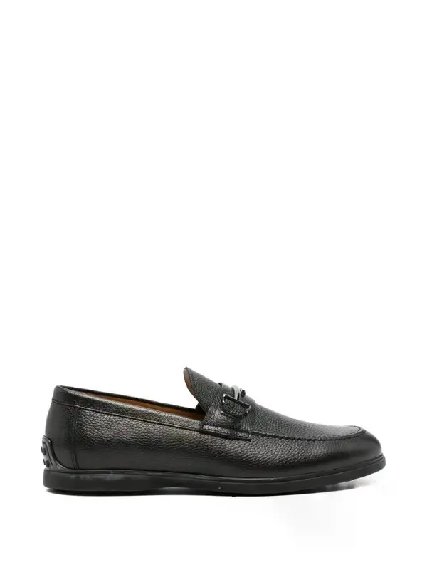 JOHN HARRISON Grained Leather Loafers