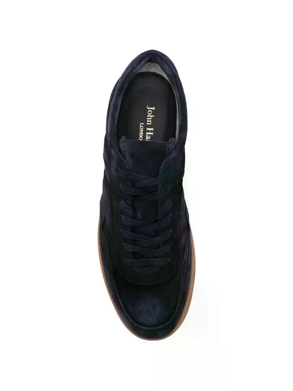 JOHN HARRISON Suede Panelled Sneakers