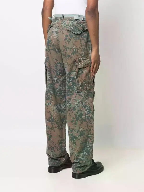 DIESEL® Camouflage Print Cargo Trousers