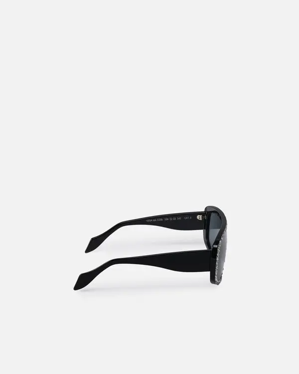 Pinko Crystal-embellished Geometric Sunglasses