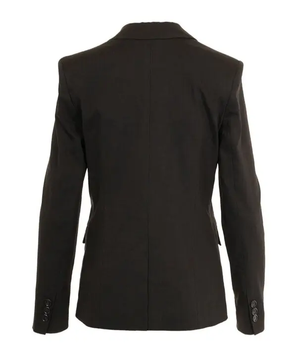 Pinko Single-breasted Tailored Blazer - Black