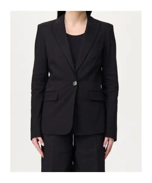 Pinko Single-breasted Tailored Blazer - Black