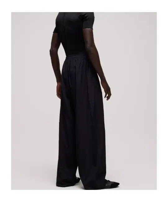 Gucci Cotton Acetate Faille Wide Leg Pants