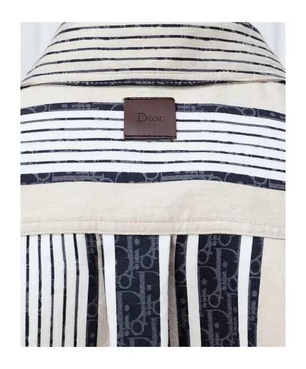Dior Dioriviera Oblique Sun Stripes Overshirt