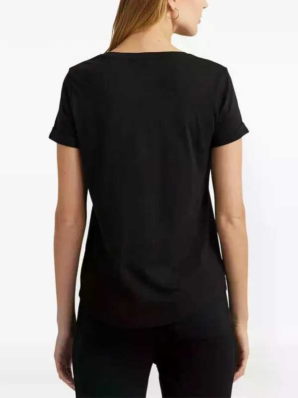 Ralph Lauren Logo Embellished T-shirt
