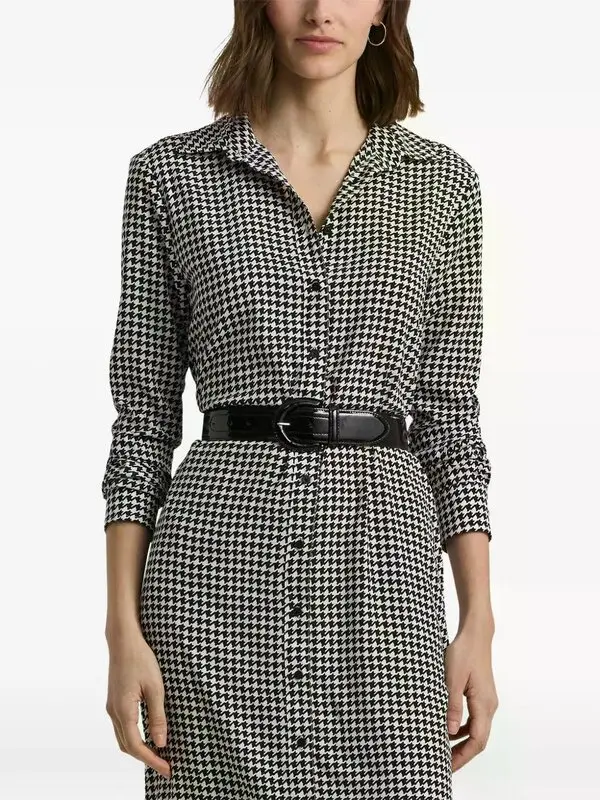 Ralph Lauren Houndstooth Shirt Dress
