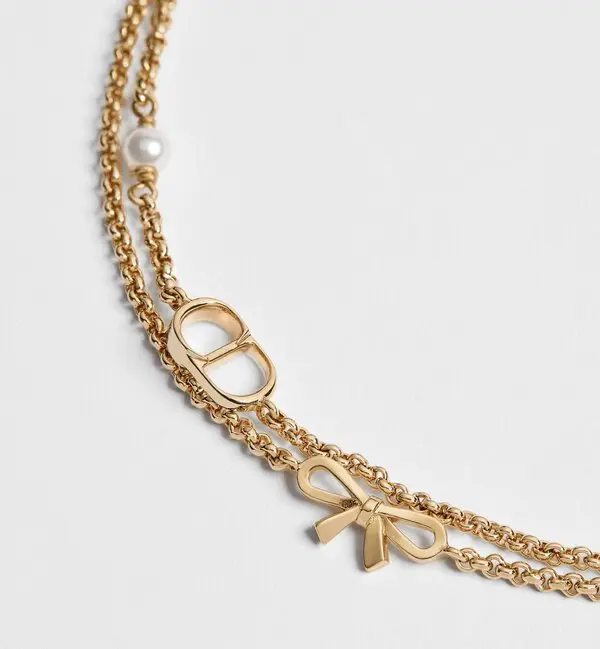 Dior Cd Charm Chain Bracelet