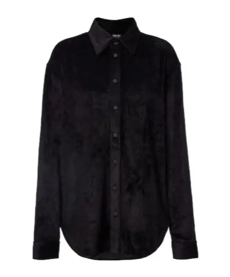 Balenciaga Velvet Shirt