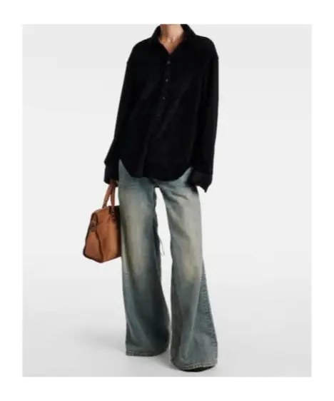 Balenciaga Velvet Shirt