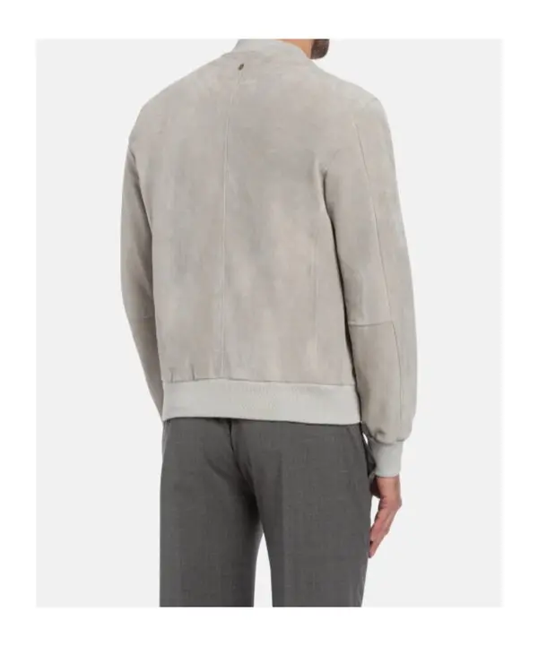 DONDUP Regular-fit Suede Bomber Jacket