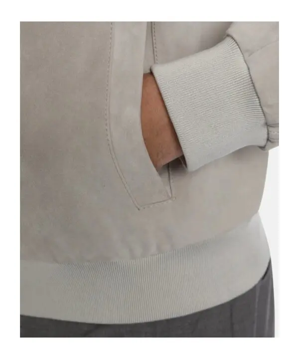 DONDUP Regular-fit Suede Bomber Jacket