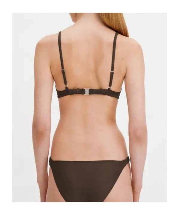 Filippa K Gathered-back Bikini Top